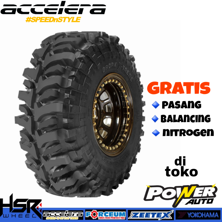 Jual ban badak xtreme ukuran 31x10,5 r15 cocok buat mobil hardtop,ford ...