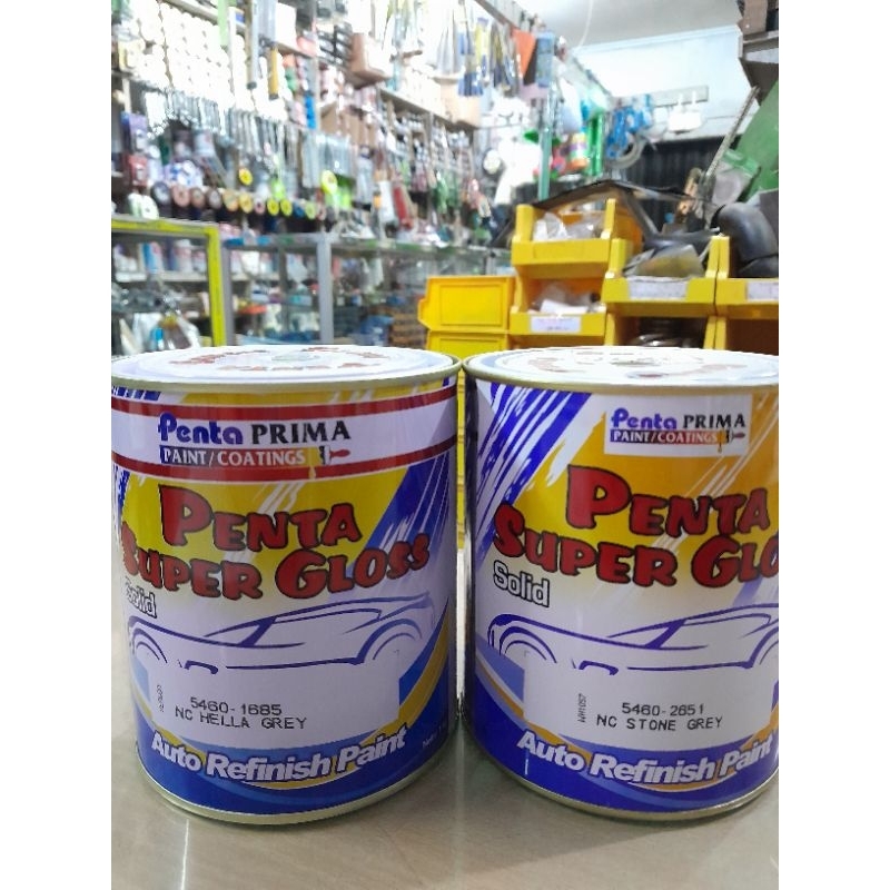 Jual CAT PENTA SUPERGLOSS DUKO GREY 2651 STONE GREY,1685 HELLA GREY ...