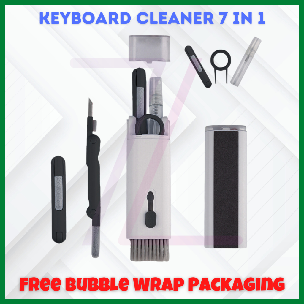 Jual Keyboard Cleaner 7 in 1 / Pembersih Keyboad / Sikat Pembersih ...