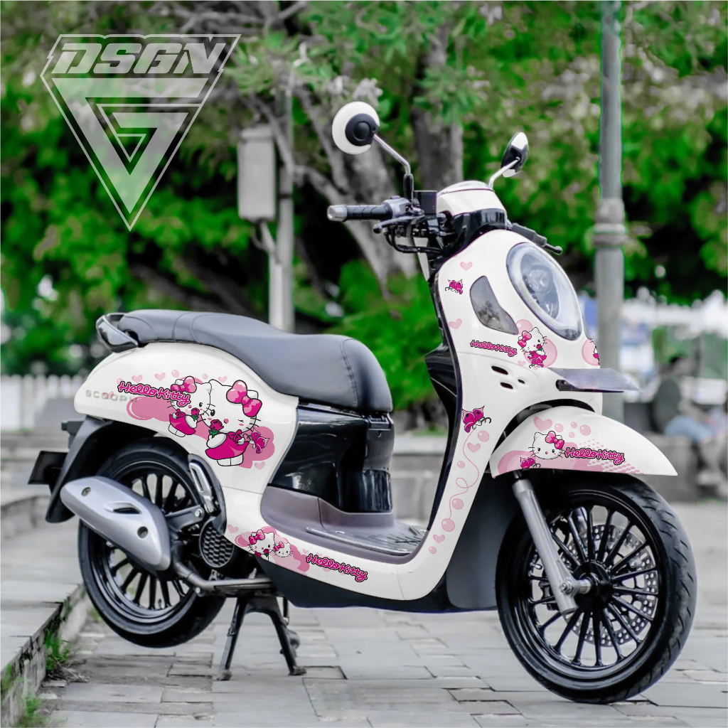 Jual Decal scoopy full body Full Blok Decal stiker Scopy Dekal New Fi ...