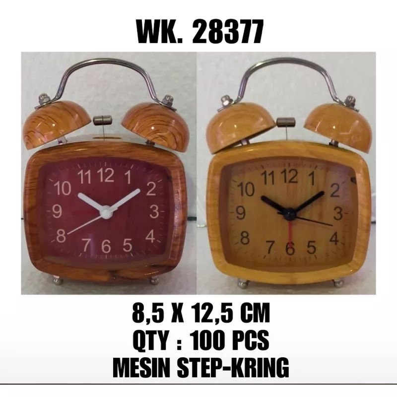 Jual Jam Alarm Jam Beker Weker Alarm Alarem Kring Bunyi Keras Karakter ...