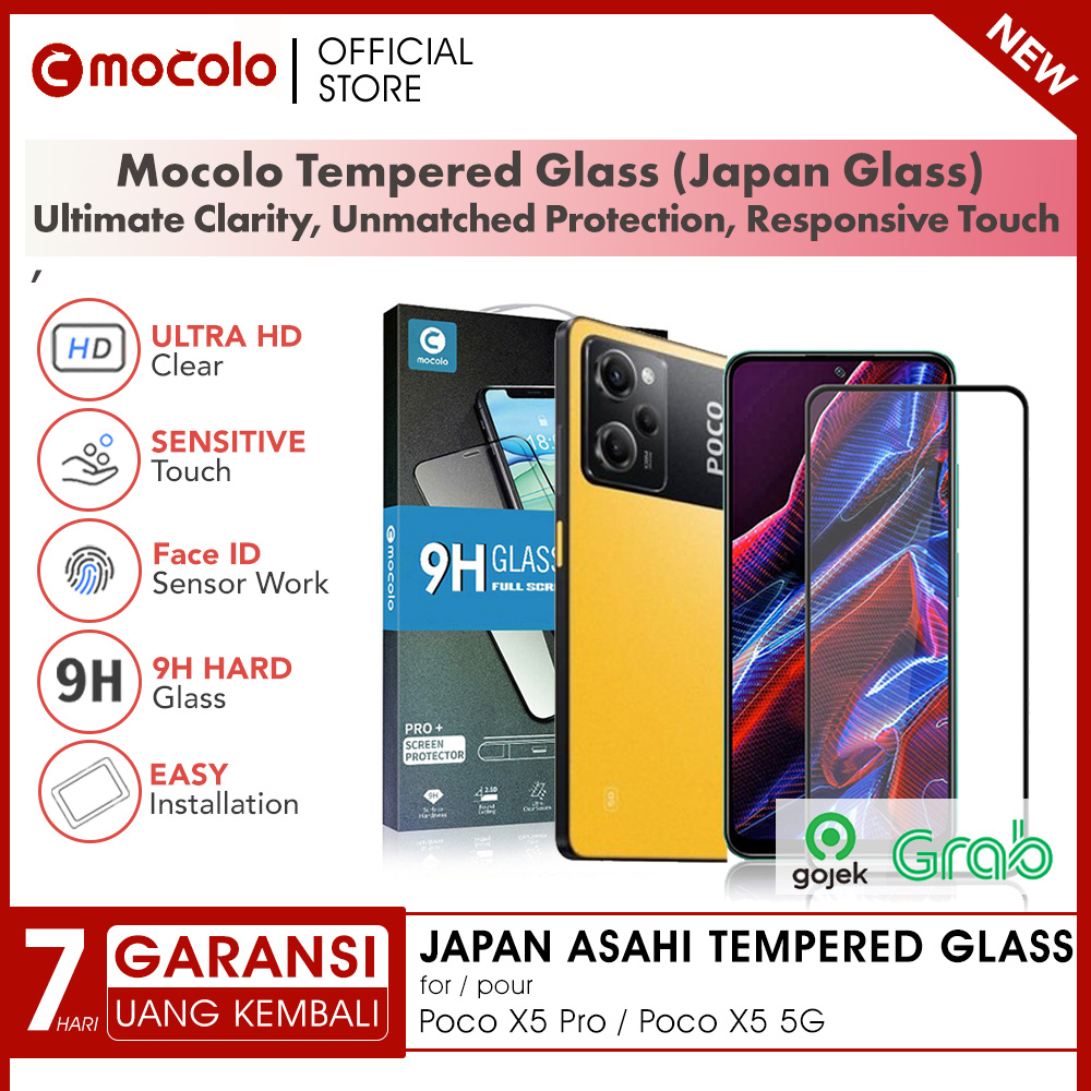Jual Mocolo Tempered Glass Xiaomi Poco X5 Pro / X5 5G Anti Gores Full ...