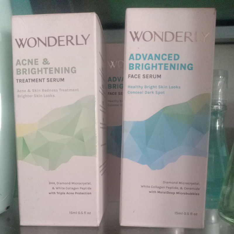Jual Wonderly Advanced Brightening Face Serum 15 ml | Wonderly Acne ...