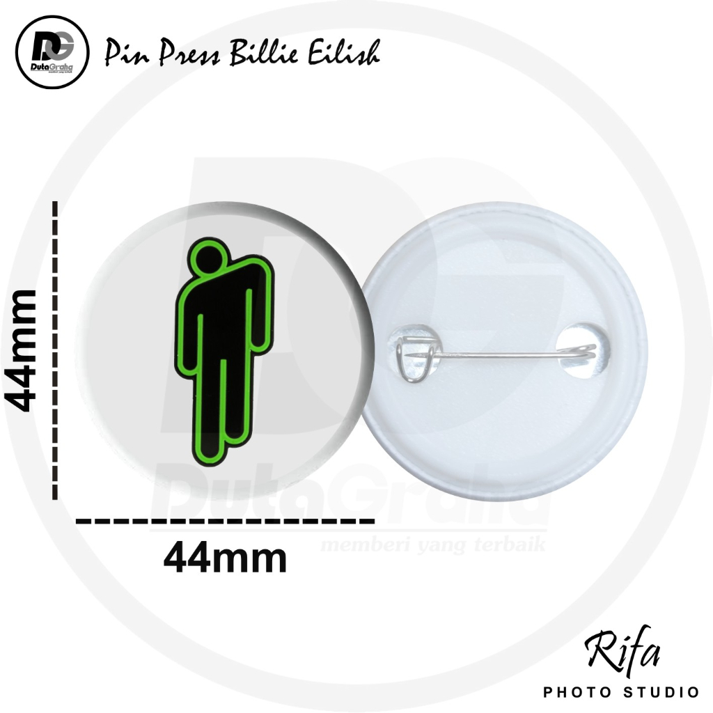 Jual [PIN PRESS] BILLIE EILISH LOGO Pin Bros LOGO BILLIE EILISH ...