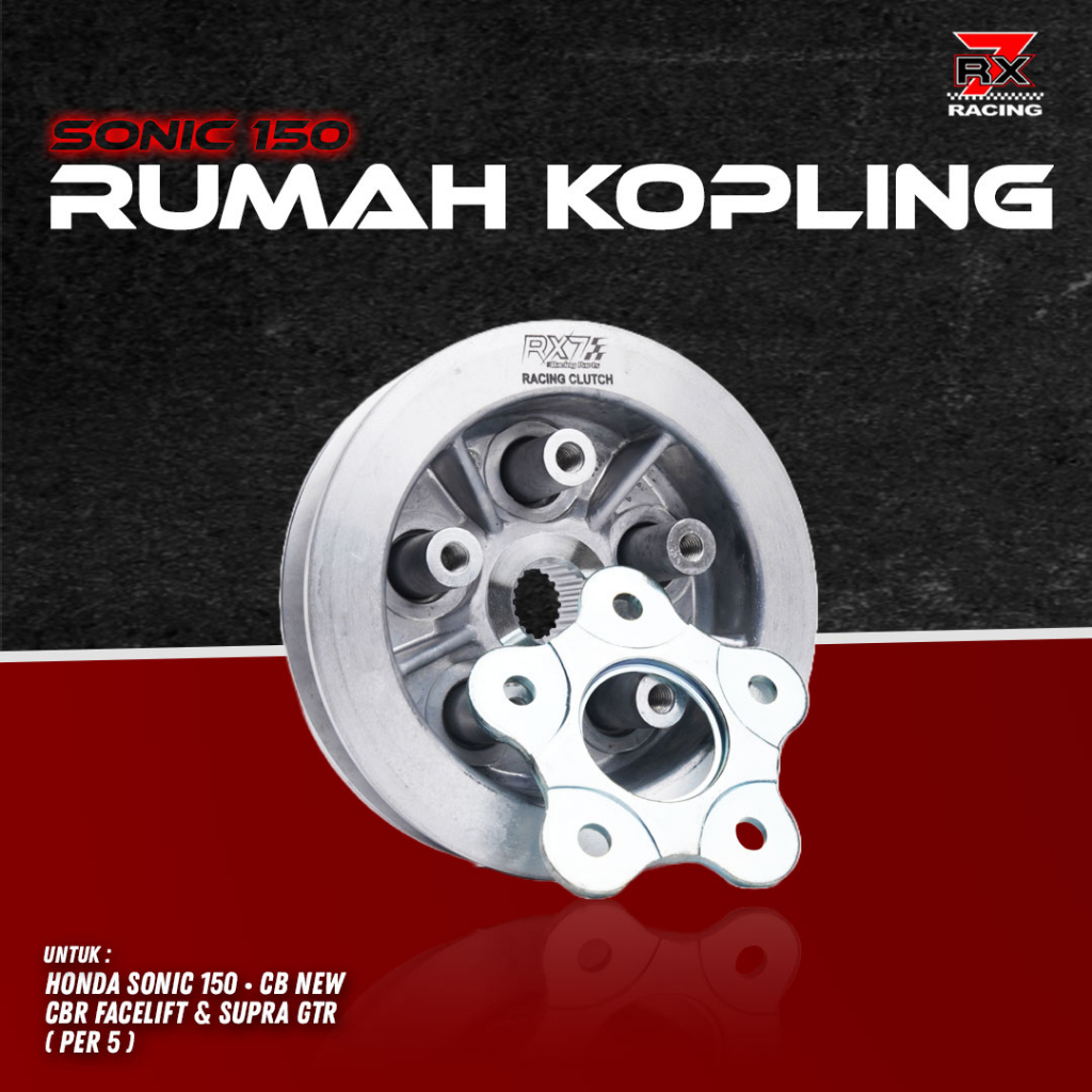 Jual Rumah Kopling Sonic Cb New Cbr Facelift Supra Gtr Per 5 Rx7 Racing ...