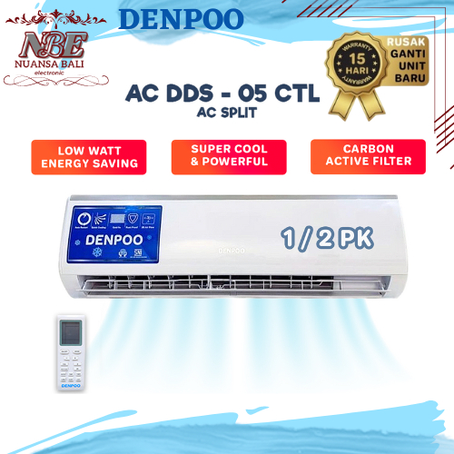 Jual [NBE] Denpoo AC 1/2 PK DDS 05 /CTL Low Watt R32 | Shopee Indonesia