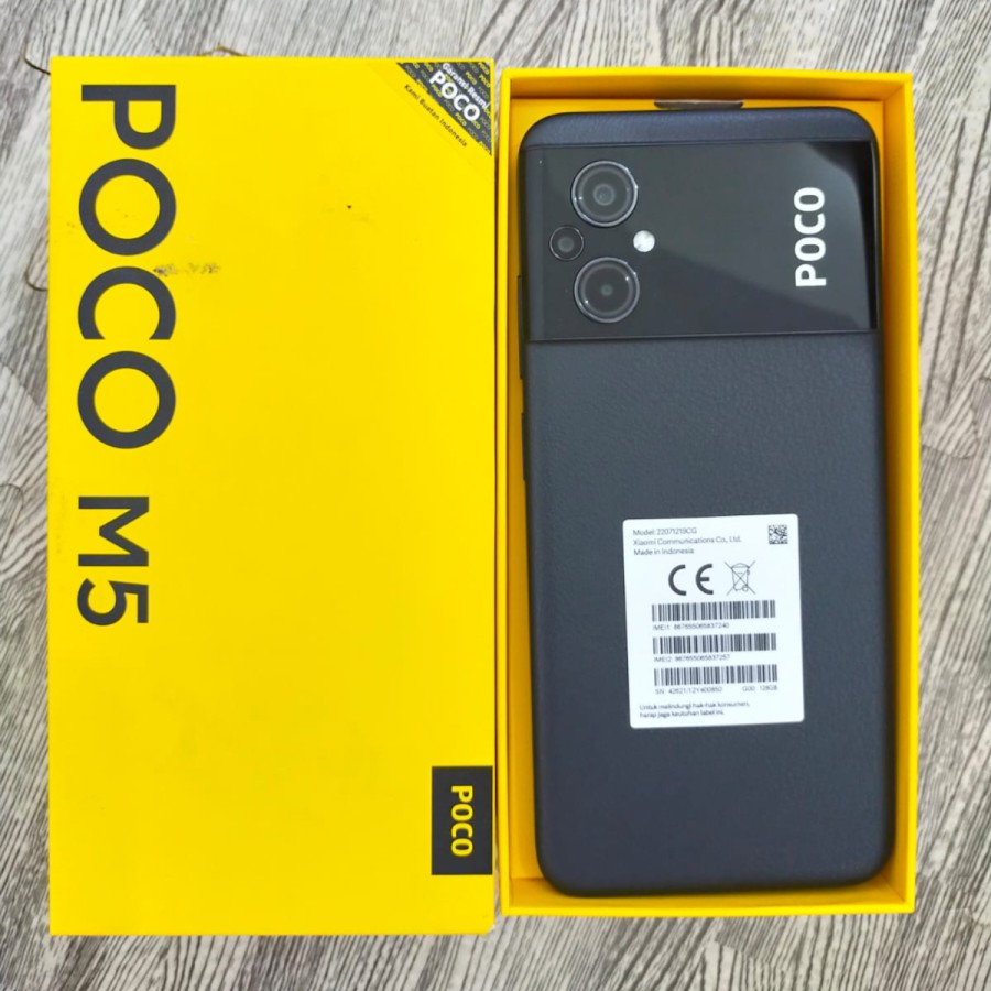 Jual Xiaomi Poco M5 4/64GB | 4/128GB Second Fullset Bergaransi | Shopee ...