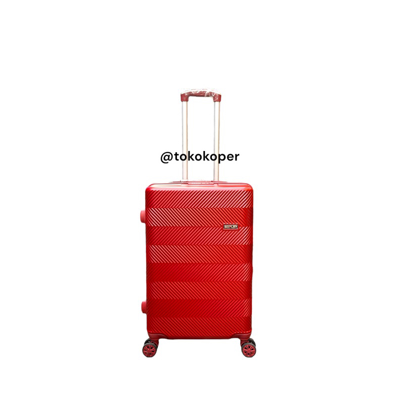 Jual KOPER 24 INCH BAGASI SIZE ONE COLOUR 4 RODA 360 PUTARAN ANTI ...