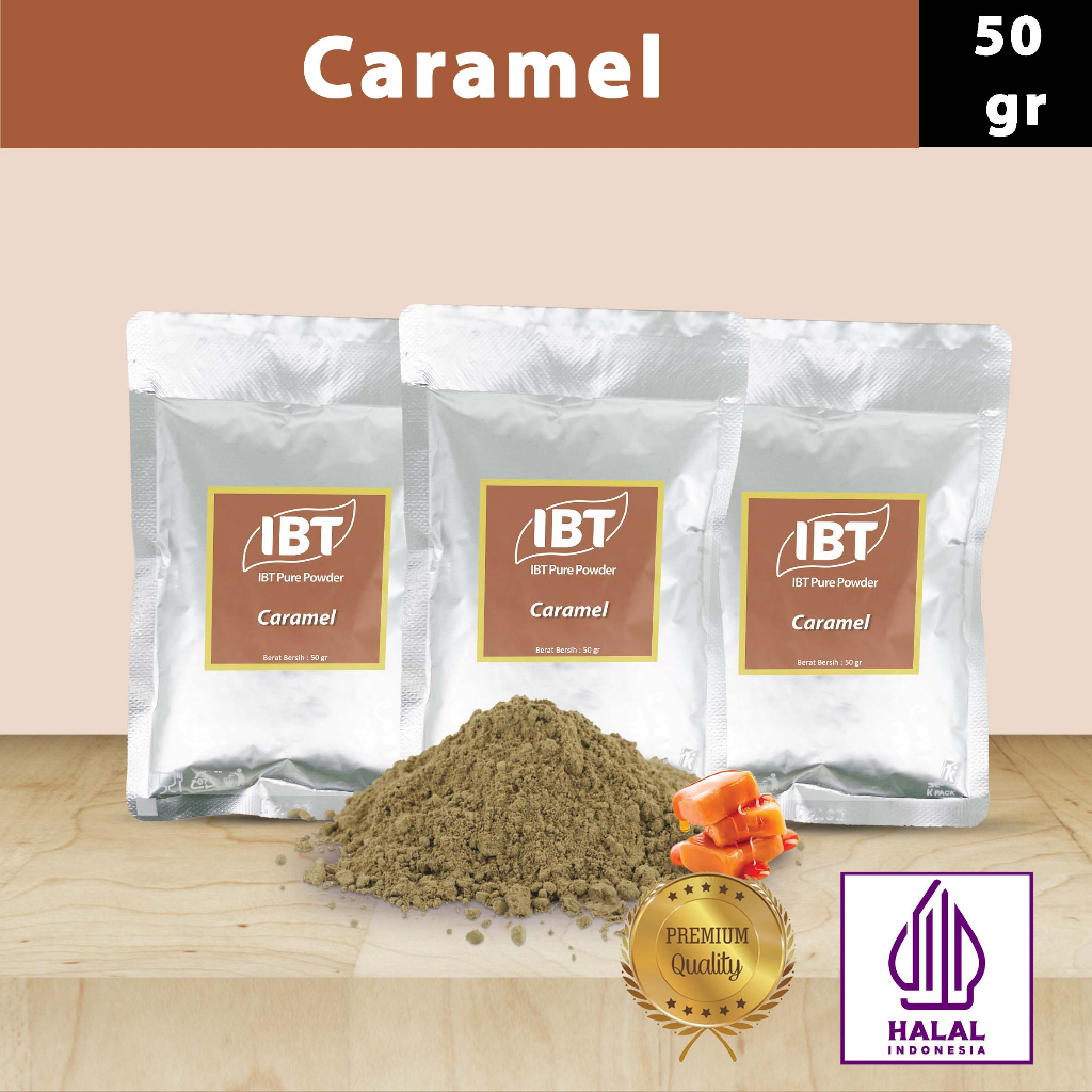 Jual Pure Caramel Powder Essence Murni Bubuk Import Makanan Kue 50 gr ...