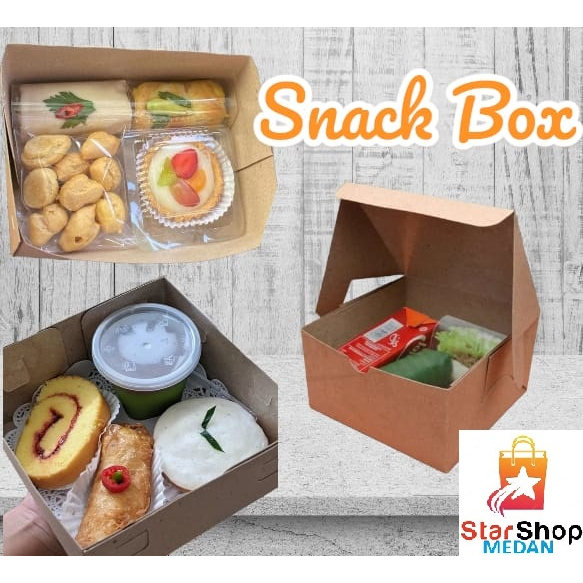 Jual SNACK BOX MEDAN, KOTAK HADIAH MEDAN, COKLAT KRAFT 3 UKURAN, MIN 50 ...