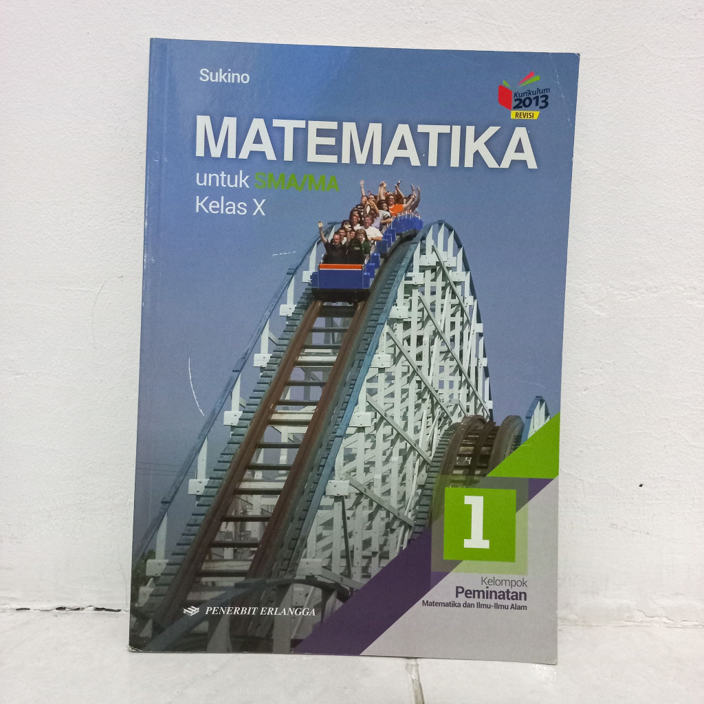 Jual Buku Paket Pelajaran Matematika Kelompok Peminatan Kelas 10 Penerbit Erlangga / Buku Cetak ...