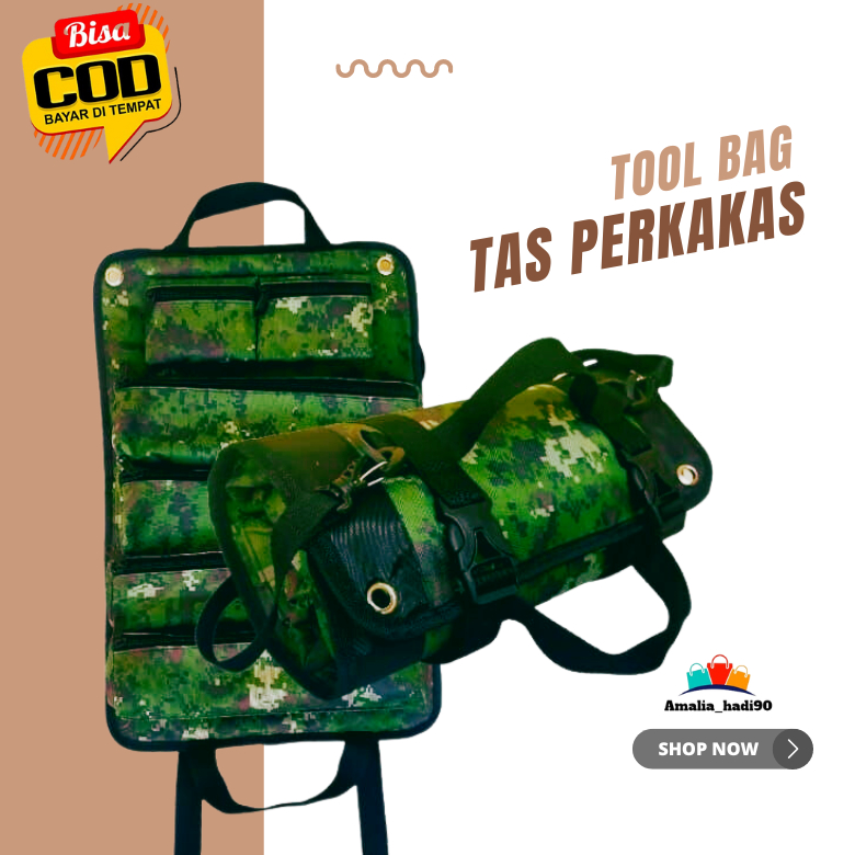 Jual Tool Bag Organizer Tas Tempat Perkakas Portable Tas Perkakas ...