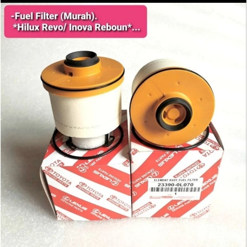 Jual Filter solar Innova Reborn / Hilux revo | Shopee Indonesia