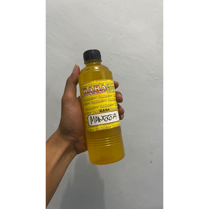 Jual Baba Syrup Rasa Mangga 500ml | Shopee Indonesia