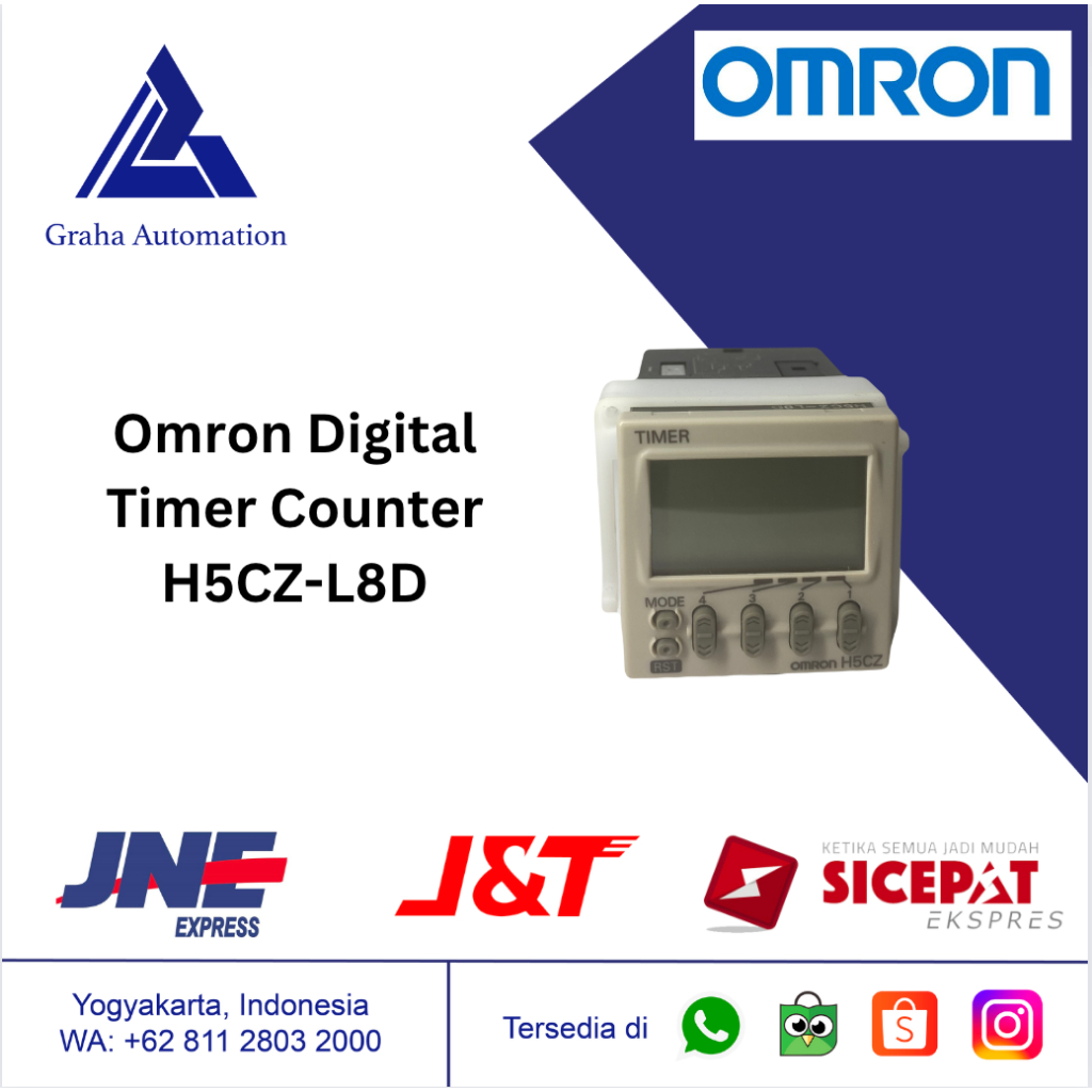 Jual Omron Digital Timer Counter H5CZ-L8D | Shopee Indonesia