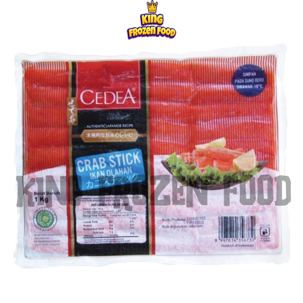 Jual CEDEA Crab Stick Kemasan 250G 1KG | Shopee Indonesia