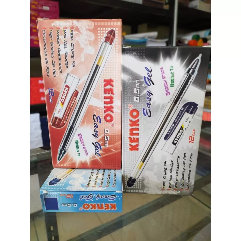 Jual Pena Pulpen Merek Kenko Harga per pack isi 12 Pcs (Tidak Eceran ...