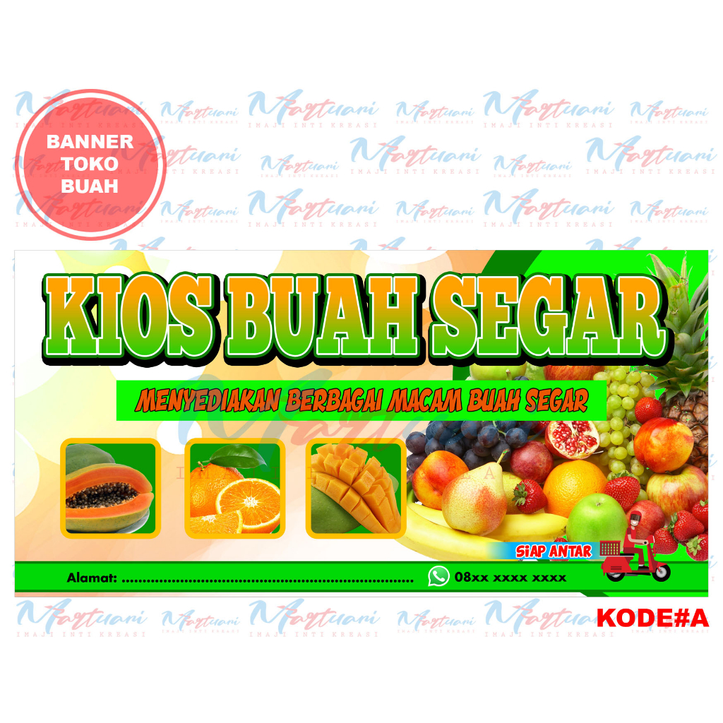 Jual SPANDUK BANER TOKO BUAH SEGAR | Shopee Indonesia