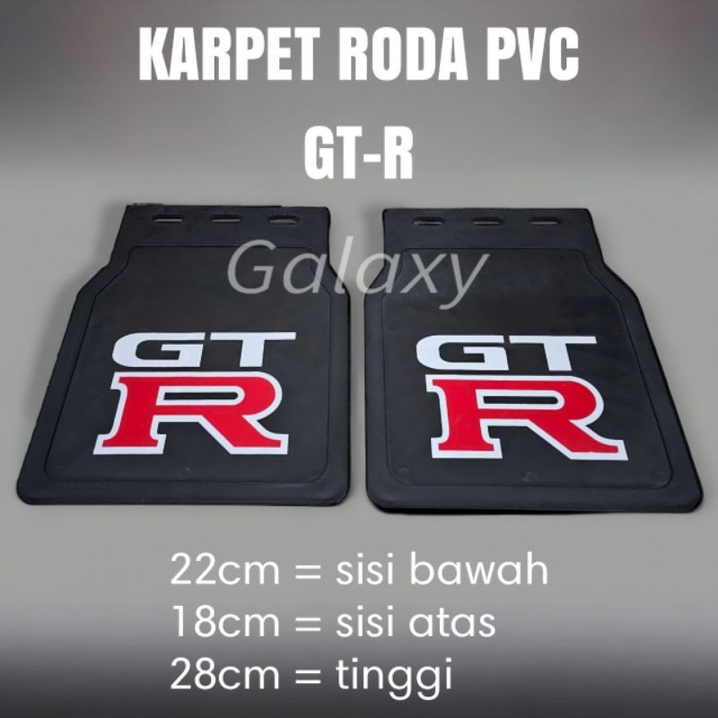 Jual Karpet Kepet Roda Karet / PVC - Embel Roda Penahan Lumpur - Harga ...