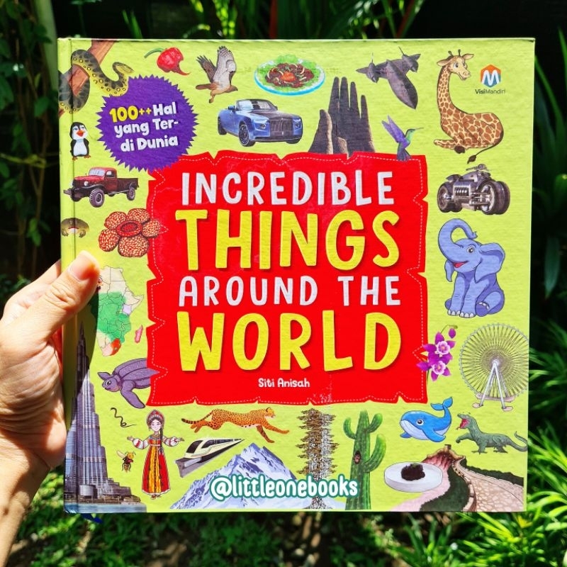 Jual INCREDIBLE THINGS AROUND THE WORLD (Big Board Book) / buku sains ...