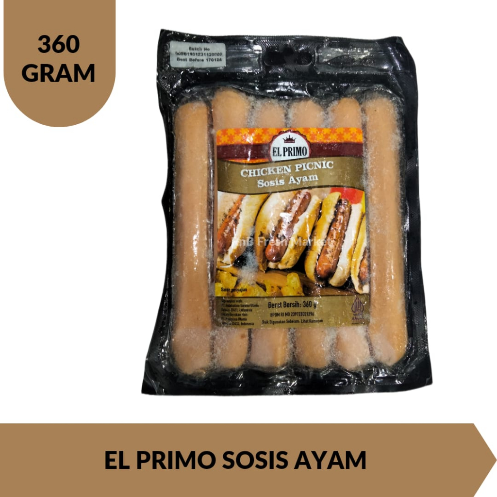 Jual El Primo Sosis Ayam 360 Gram | Shopee Indonesia