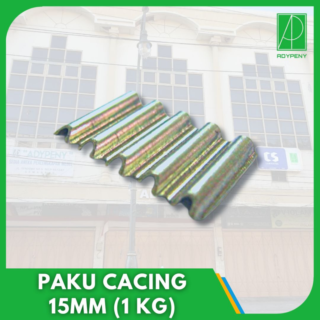 Jual Paku Cacing Gelombang 15mm Penyambung Kayu | Shopee Indonesia
