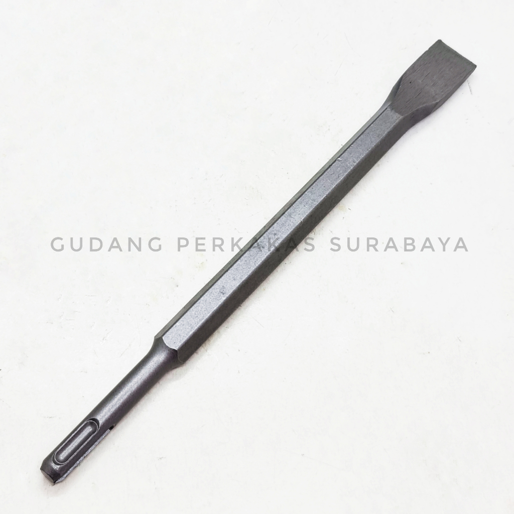 Jual SDS FLAT CHISEL SHANK 14 x LENGTH 250mm COLD CHISEL MATA BOR BETON ...