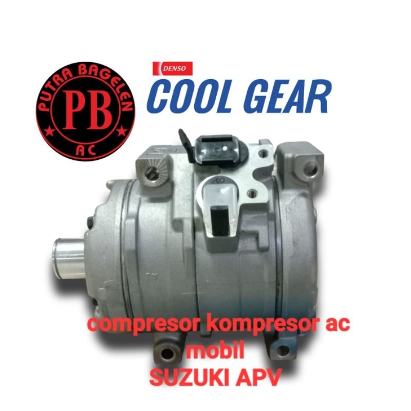 Jual compresor kompresor ac mobil original denso cool gear SUZUKI APV ...