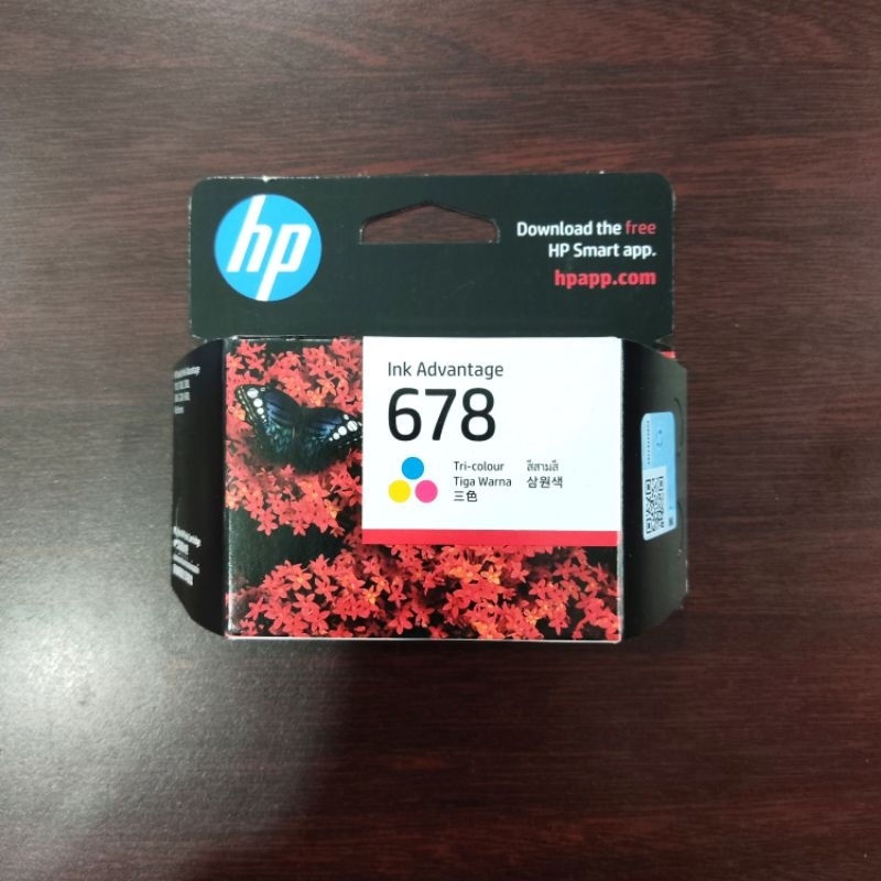 Jual Tinta HP 678 Ink Colour Cartridge - For 1515, 2545 Color Original ...