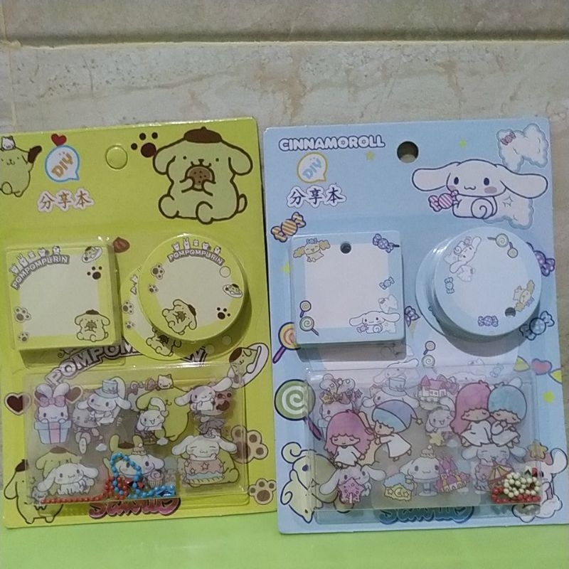 Jual Sanrio notes mini set | Shopee Indonesia