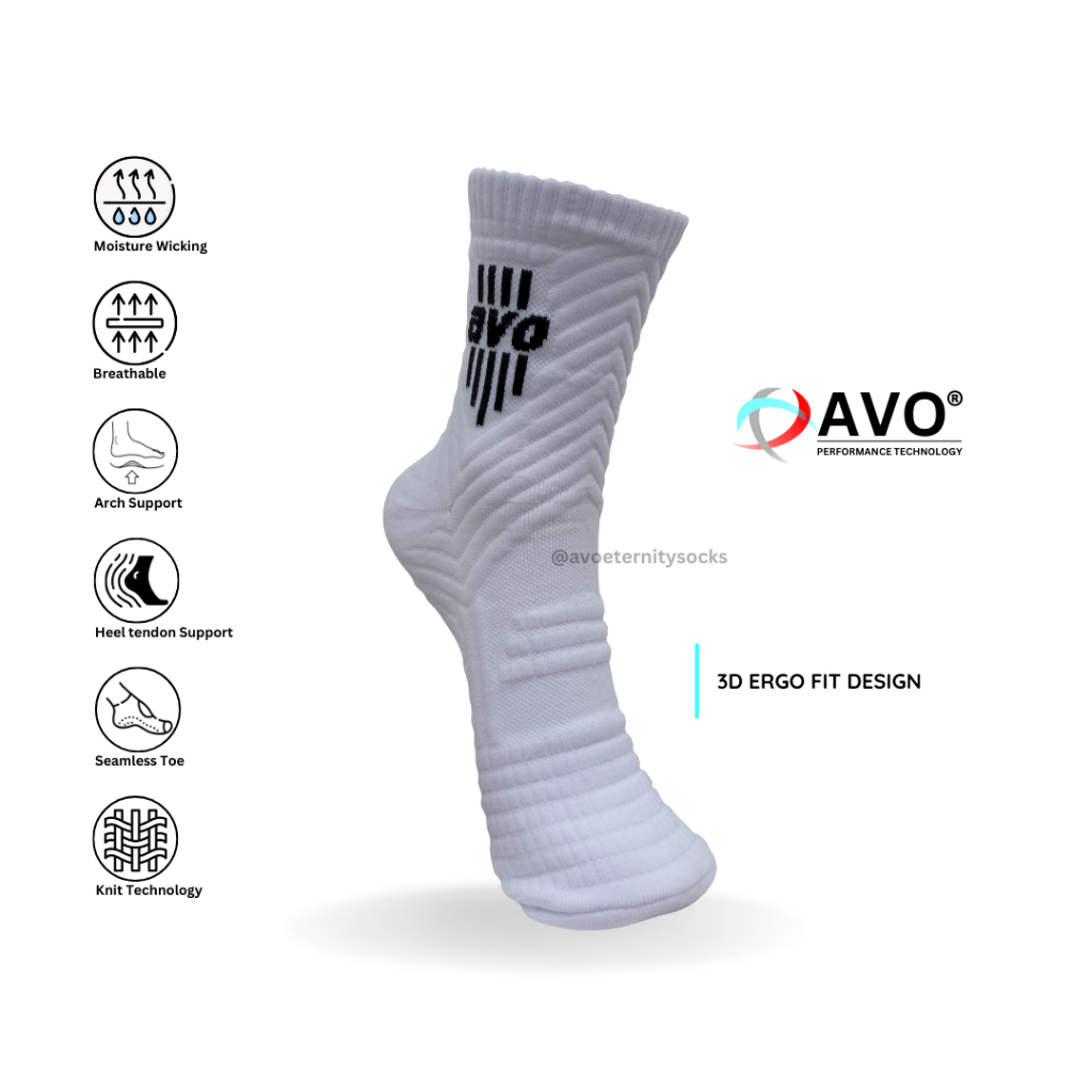 Jual Kaos Kaki Olahraga Motif Sport Knit Series Diatas Mata Kaki - 3D ...