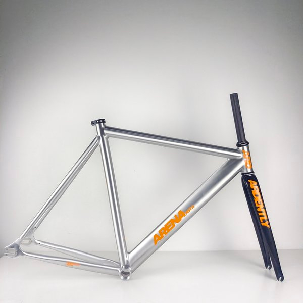 Jual FRAMESET ARDENTLY ARENA PISTA SILVER POLISHED BLACK | Shopee Indonesia