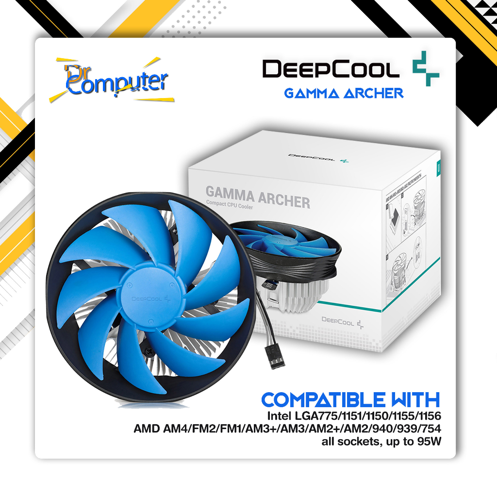 Jual Fan Prosesor Universal Deepcool GAMMA ARCHER | Shopee Indonesia