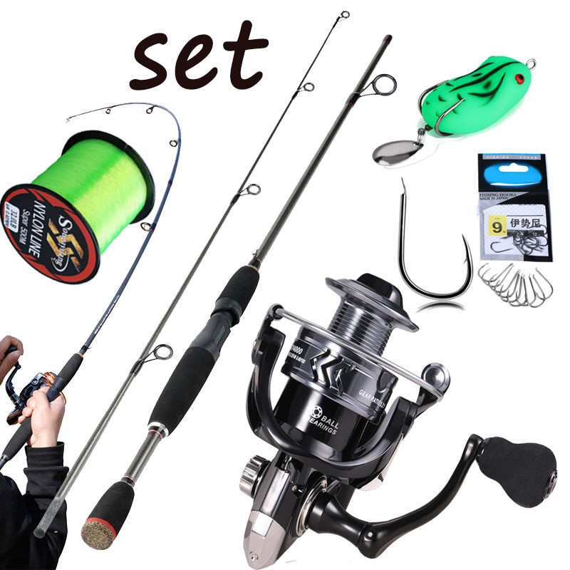 Jual Sougayilang Set Pancing 1.8M Joran Pancing Carbon Fiber EVA handle Reel Pancingan 1000-3000 ...