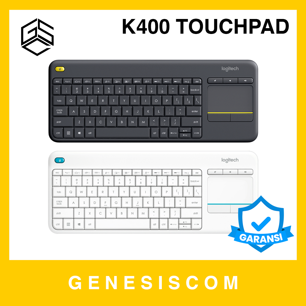 Jual Keyboard Wireless LOGITECH K400 Plus Touchpad Trackpad Touch Track ...