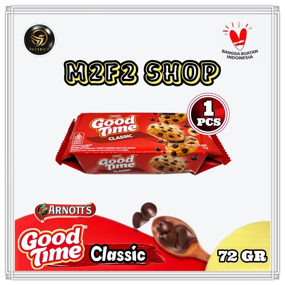 Jual Good Time Classic Cookies | Kukis Cokelat Original - 72 gr ...