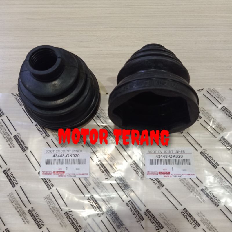 Jual BOOT CV JOINT IN KARET BOOT CV JOINT DALAM TOYOTA HILUX FORTUNER ORIGINAL | Shopee Indonesia