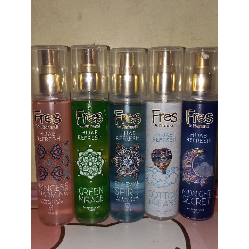 Jual Fres & Natural Parfum Hijab Refresh 100 ml | Shopee Indonesia