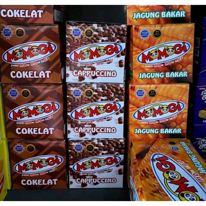 Jual Momogi Snack All Variant isi 20 pcs 1 box | Shopee Indonesia