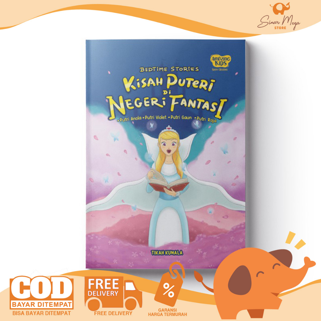 Jual AMAZING Kisah Puteri di Negeri Fantasi / Buku Cerita Dongeng Anak | Shopee Indonesia