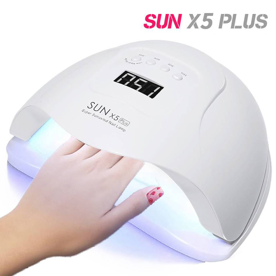 Jual GEL NAIL DRYER : SUN X5 PLUS SUPER SUN UV LED NAIL LAMP , WHITE ...