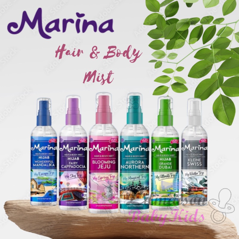 Jual MARINA HAIR & BODY MIST 100ML | Shopee Indonesia