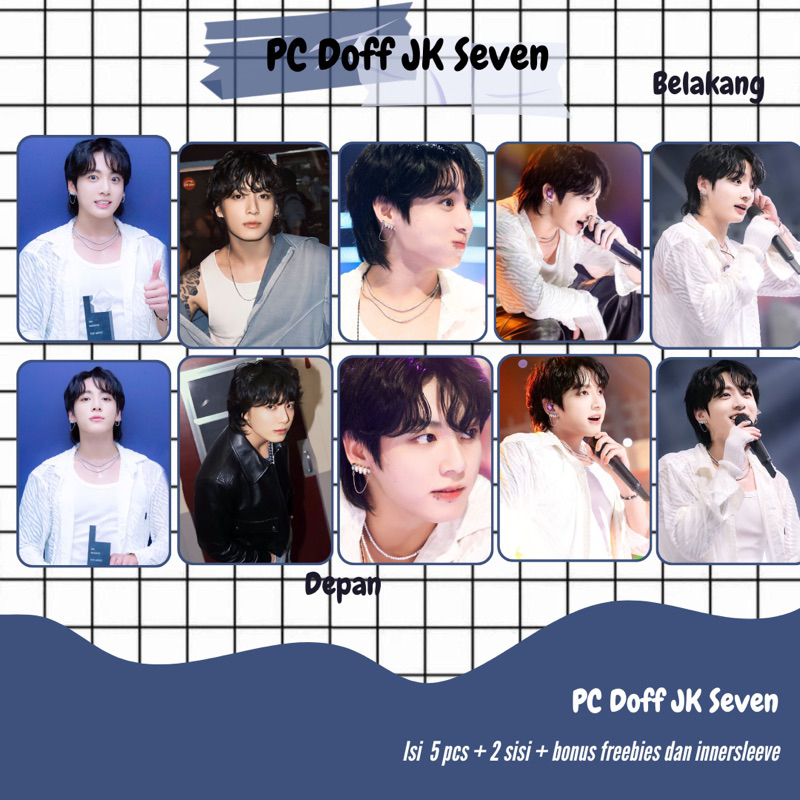Jual PC set Doff JK Seven | Shopee Indonesia