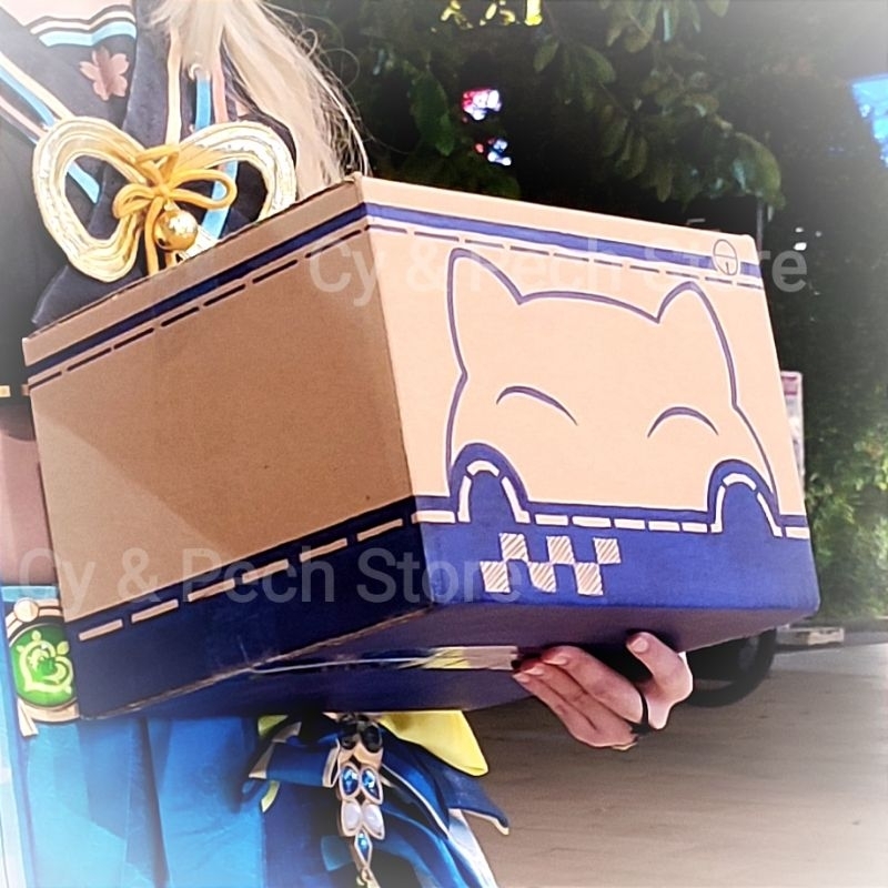 Jual Kardus Box Kirara Qingxin Flower Bunga Genshin Impact Aksesoris ...