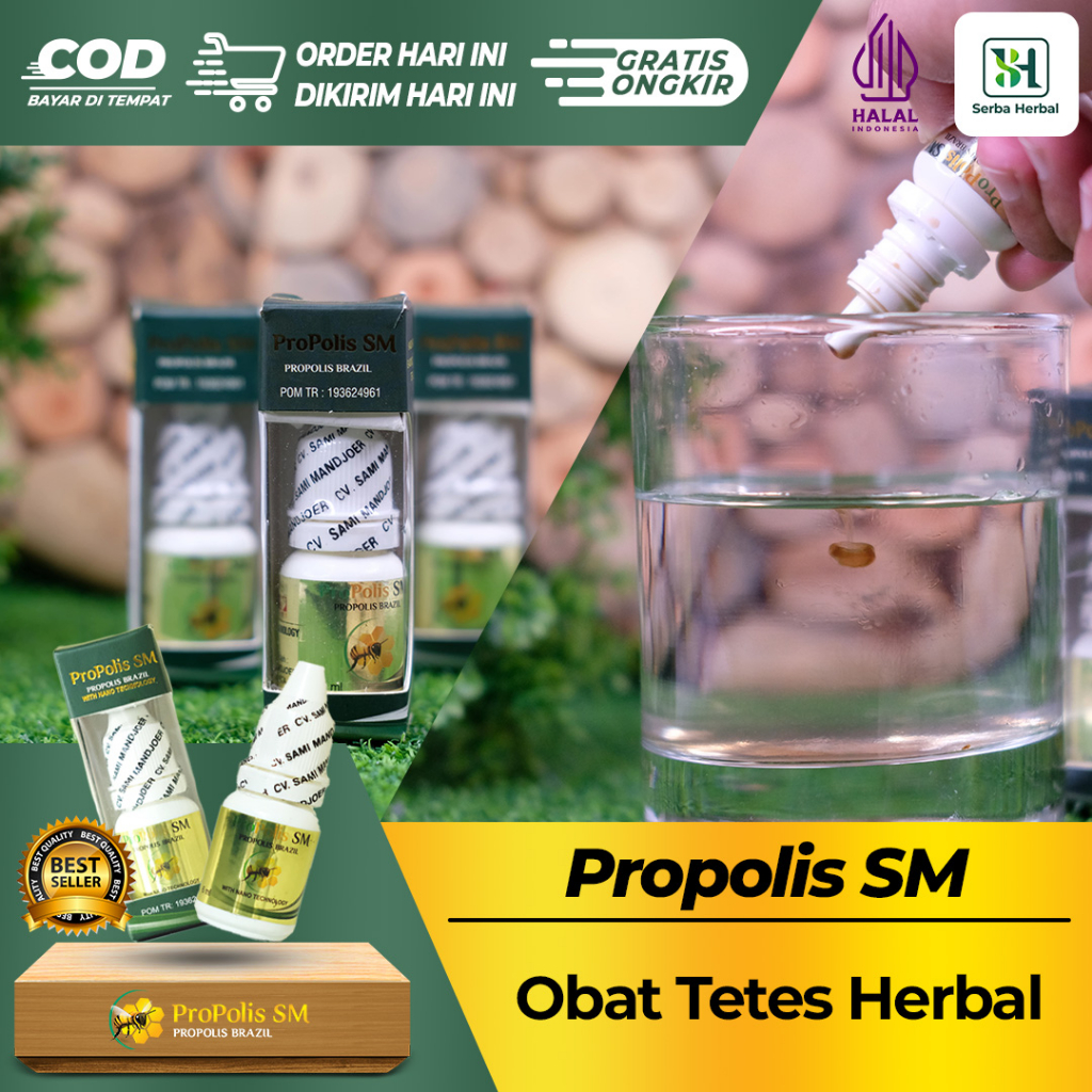 Jual PROPOLIS SM BRAZIL - Obat Tetes Untuk Kuku Cantengan, Telinga ...