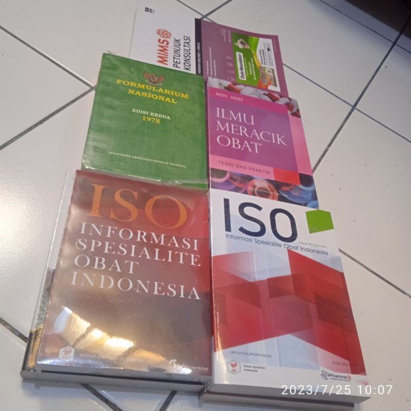 Jual 5 Buku Farmasi Terbaru Iso volume 52&53 Tahun 2021,Mims Edisi 22 ...