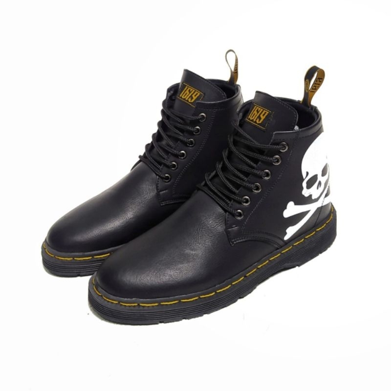 Jual Sultan Footwear X 1619 Sepatu Boots Pria Dockmart High Punk Rock ...