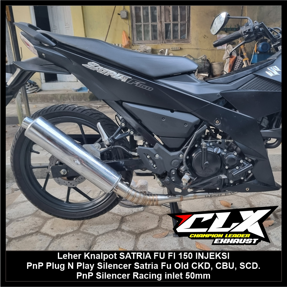 Jual LEHER KNALPOT SATRIA FU FI 150 INJEKSI PnP Silencer Satria Fu OLD ...