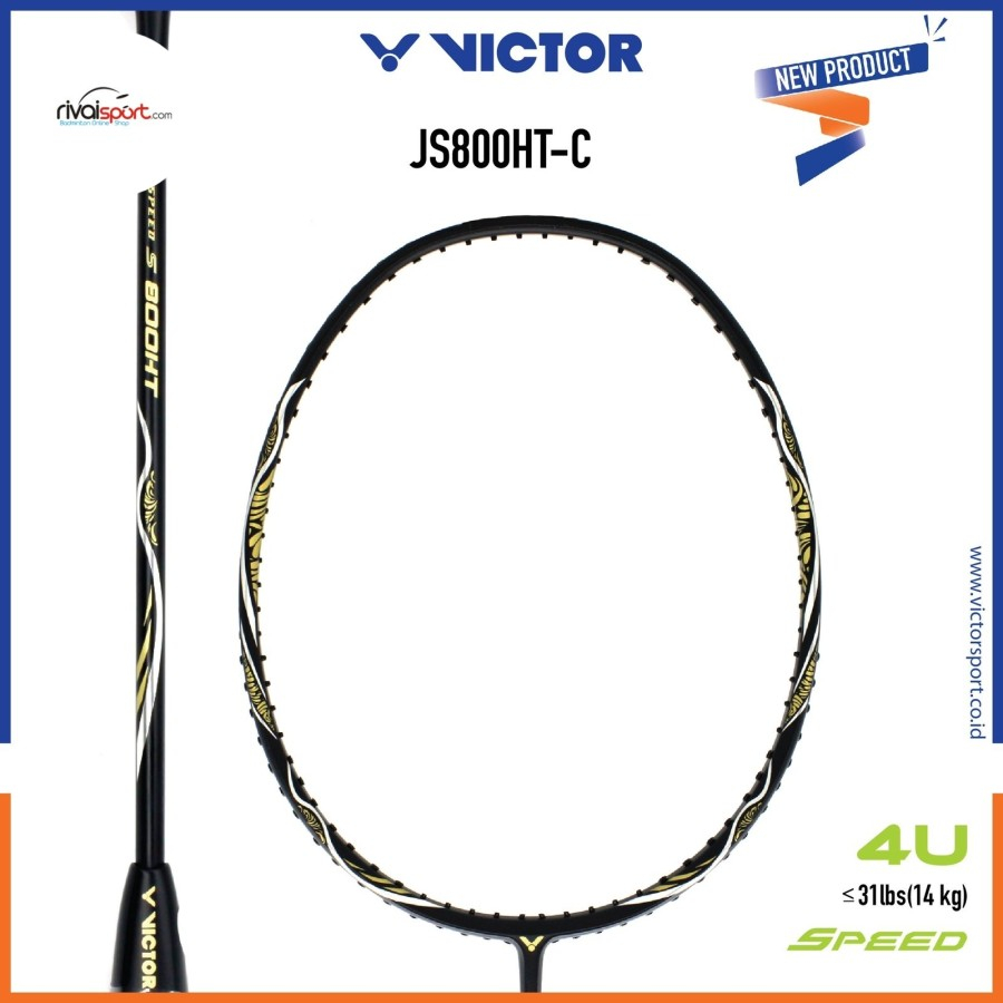 Jual Raket Victor Jetspeed 800HT C (Bonus Senar) | Shopee Indonesia