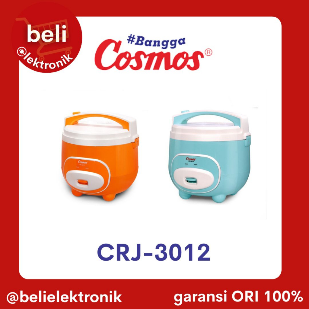 Jual Cosmos Rice Cooker Magic Com Penanak Nasi Anti Lengket CRJ-3012 ...